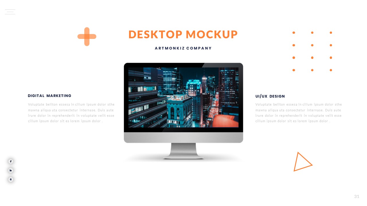 Parallel Slides - PowerPoint Presentation Template, Presentation Templates