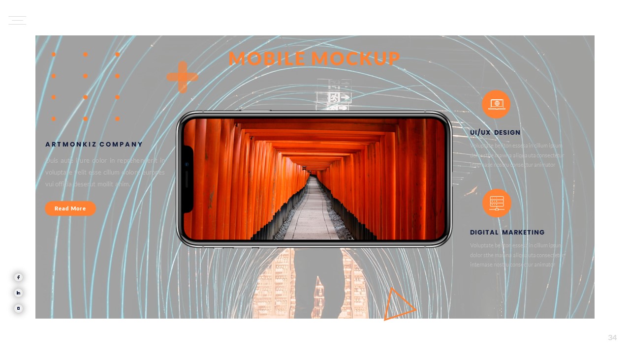 Parallel Slides - PowerPoint Presentation Template, Presentation Templates