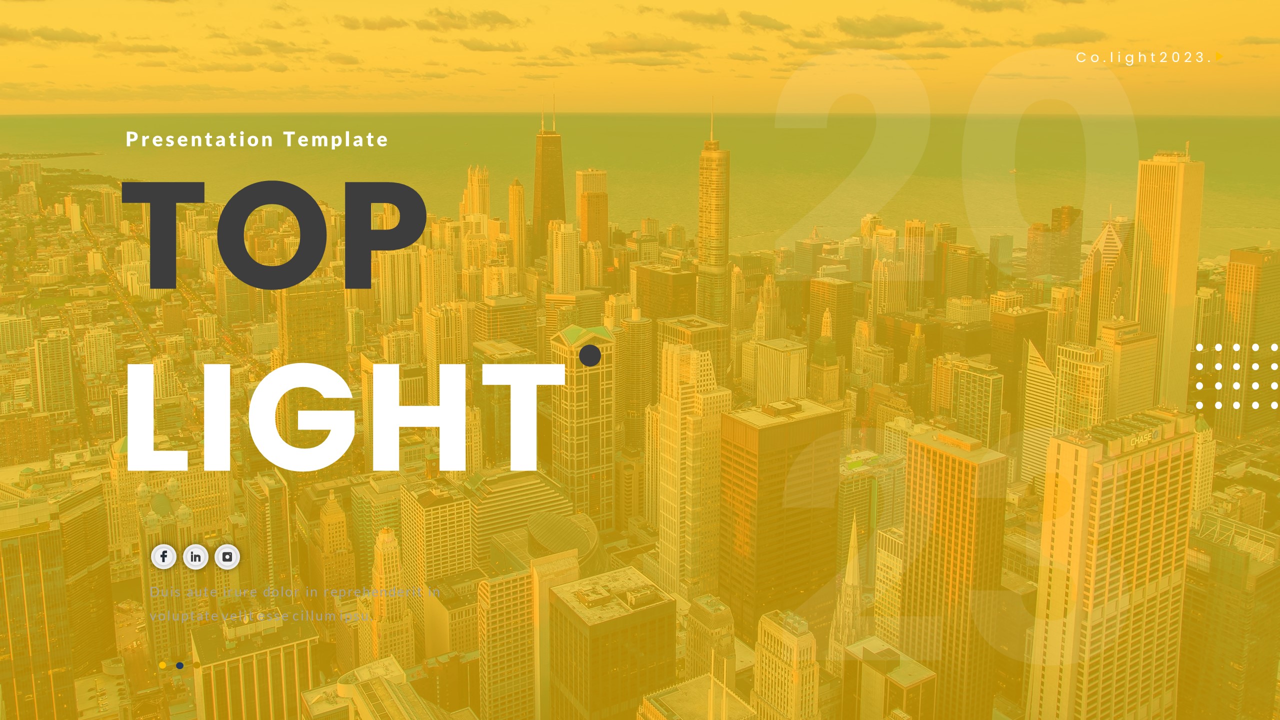 Top Light - PowerPoint Presentation Template, Presentation Templates