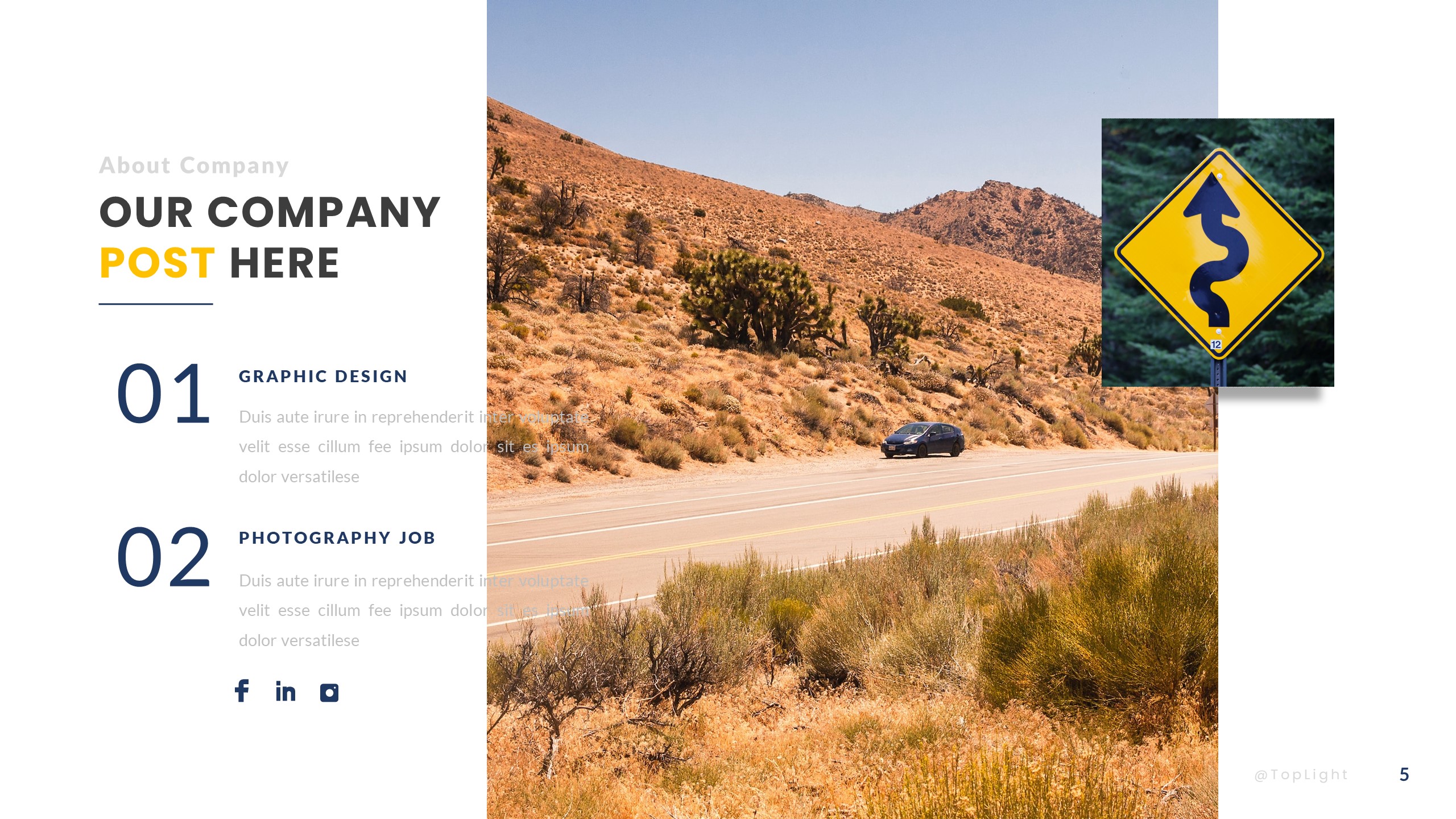 Top Light - PowerPoint Presentation Template, Presentation Templates