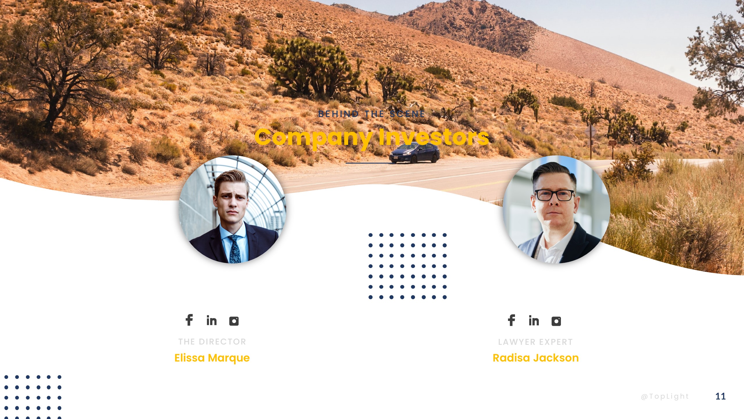 Top Light - PowerPoint Presentation Template, Presentation Templates