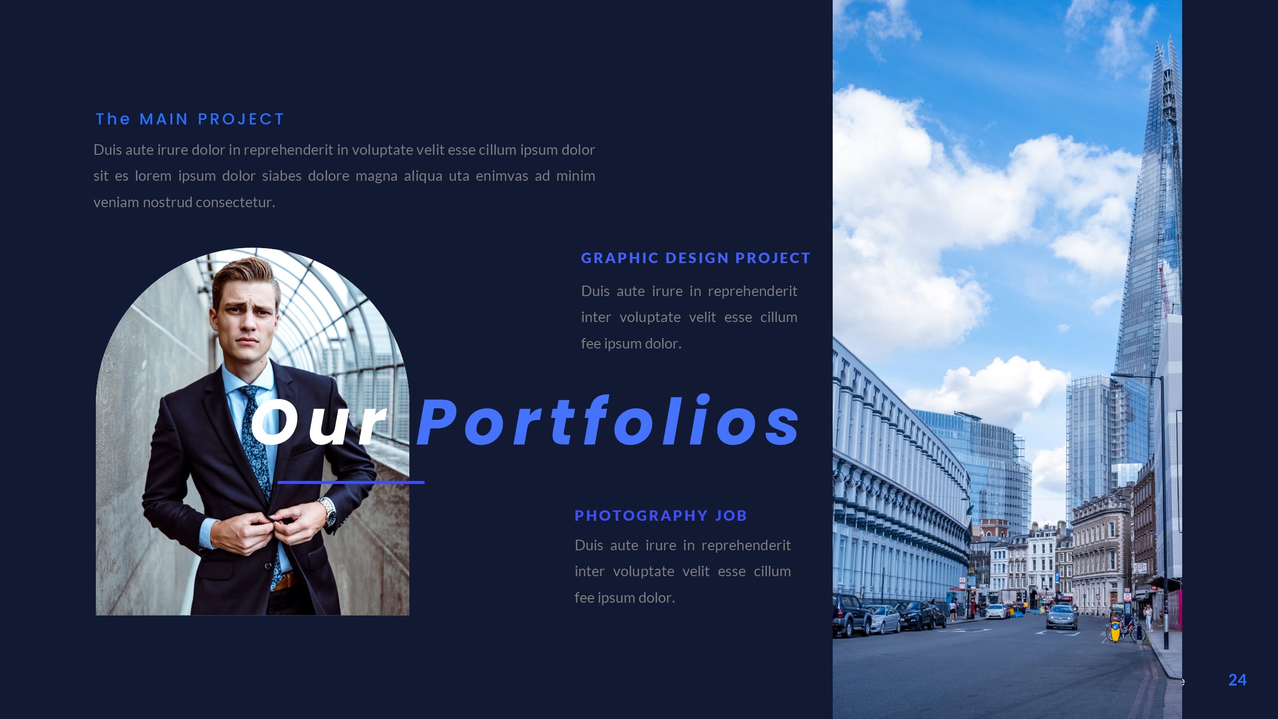 Blue Soft - PowerPoint Presentation Template, Presentation Templates