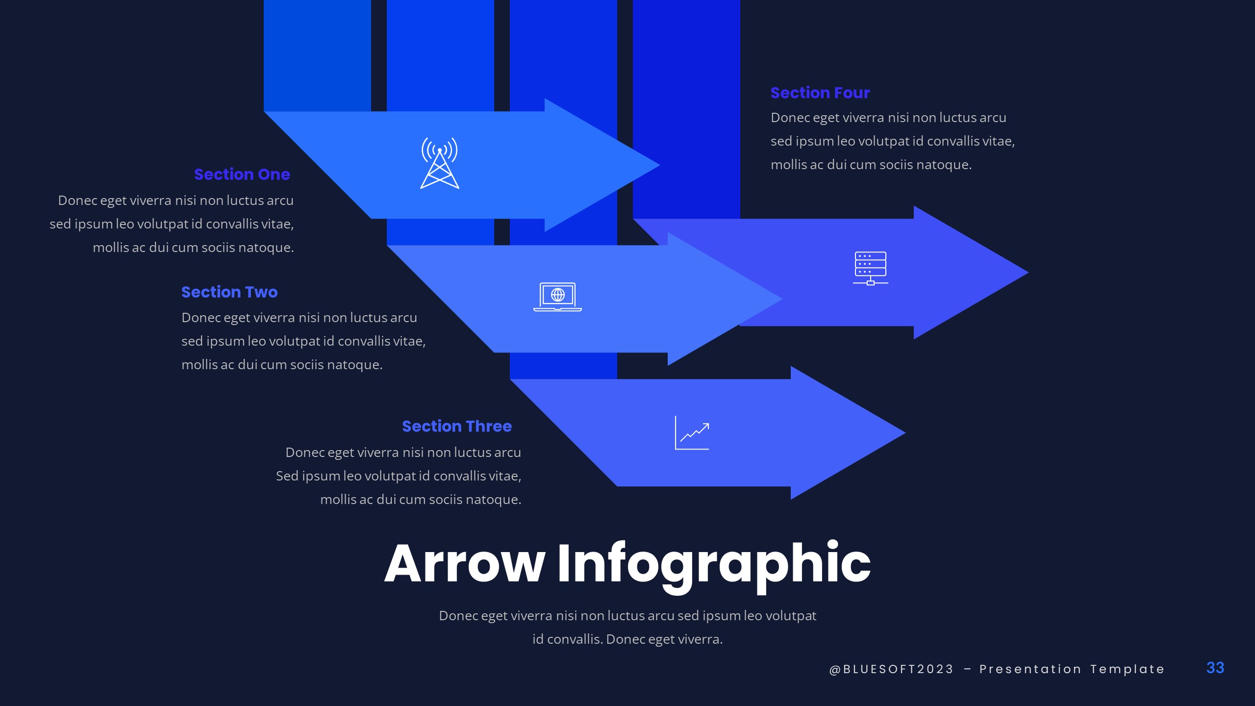 Blue Soft - PowerPoint Presentation Template, Presentation Templates