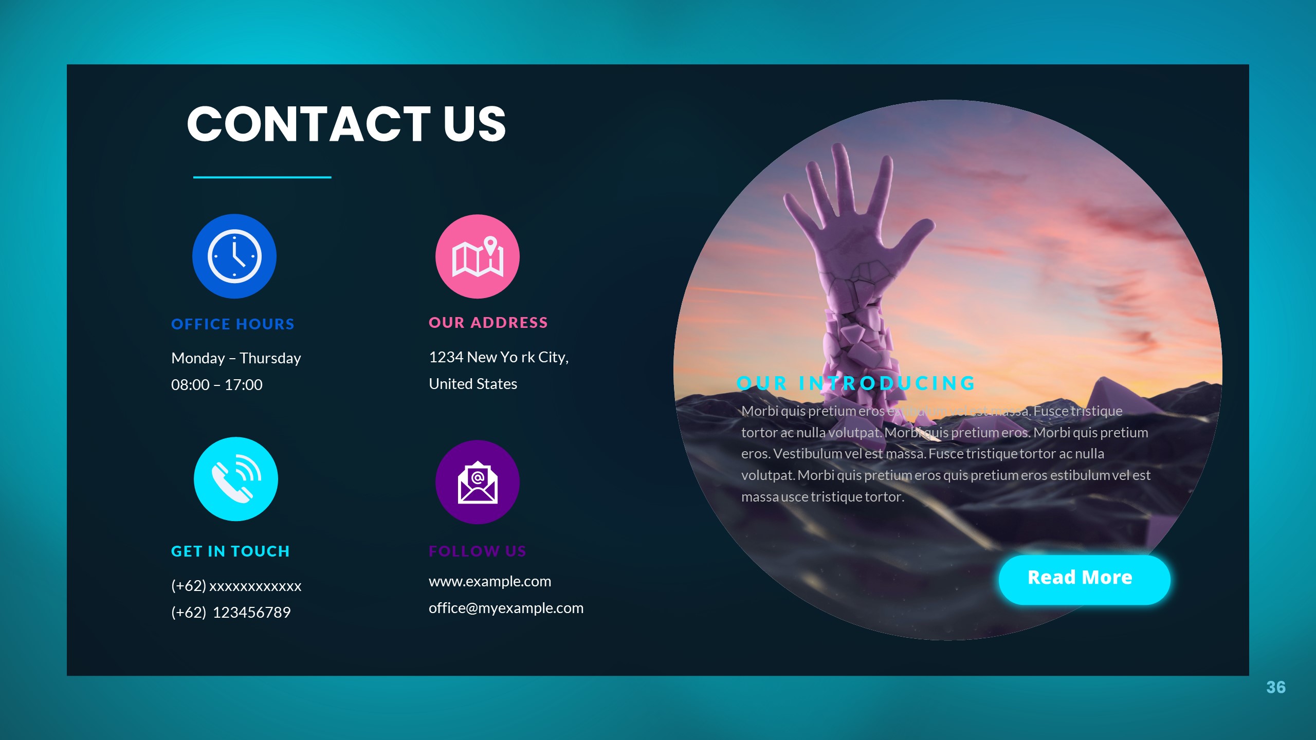 Modern Slides - PowerPoint Presentation Template, Presentation Templates