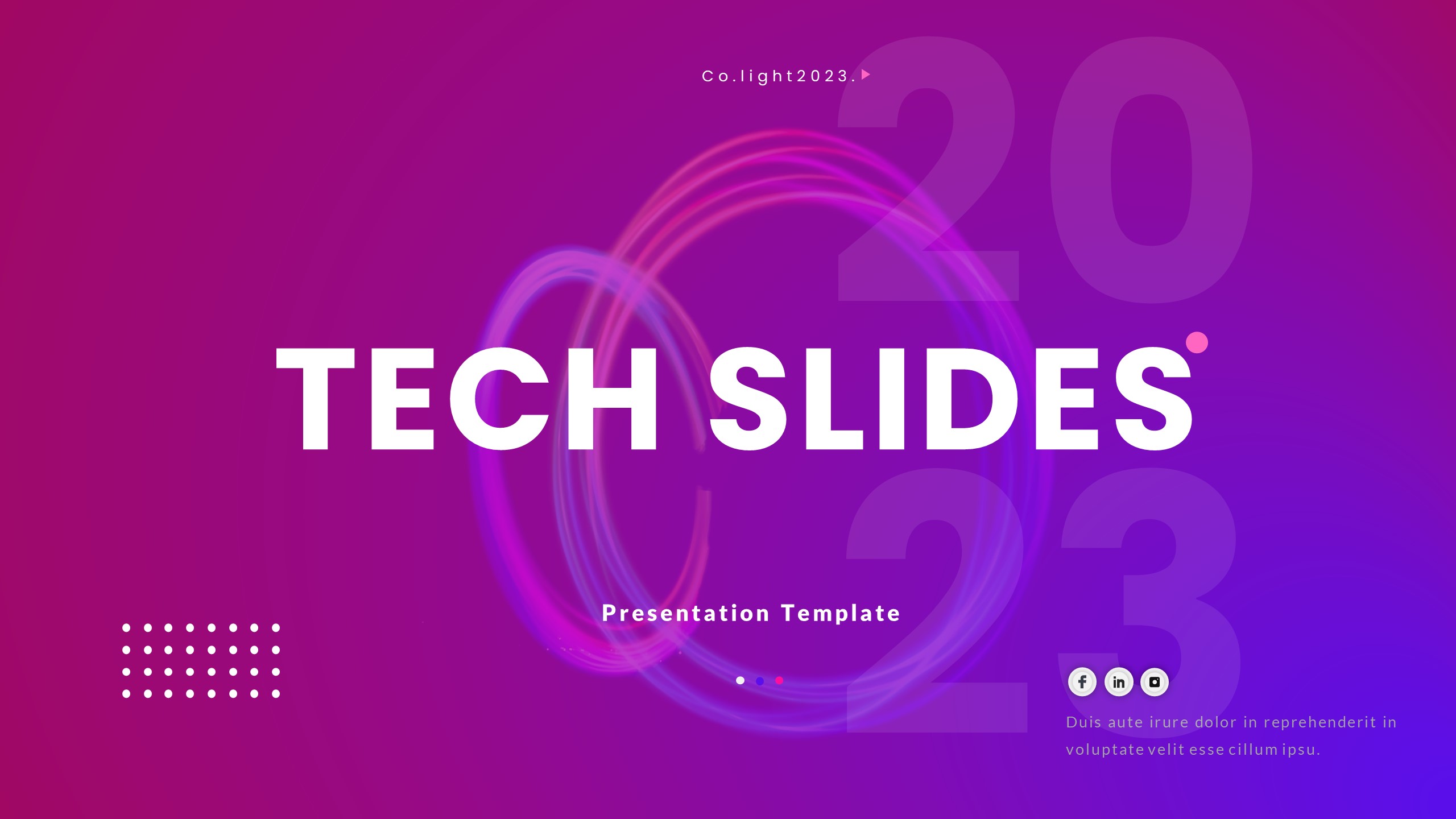 Tech Slides - PowerPoint Presentation Template, Presentation Templates
