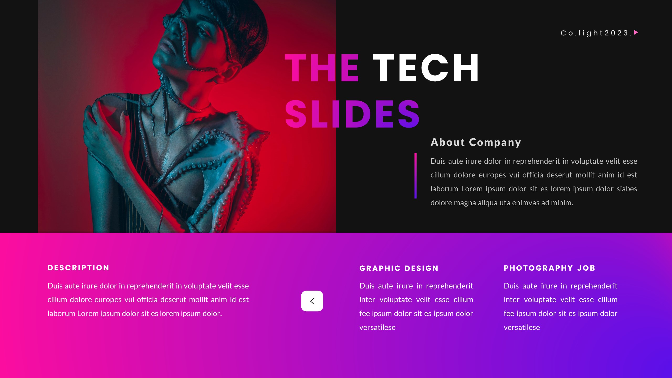 Tech Slides - PowerPoint Presentation Template, Presentation Templates