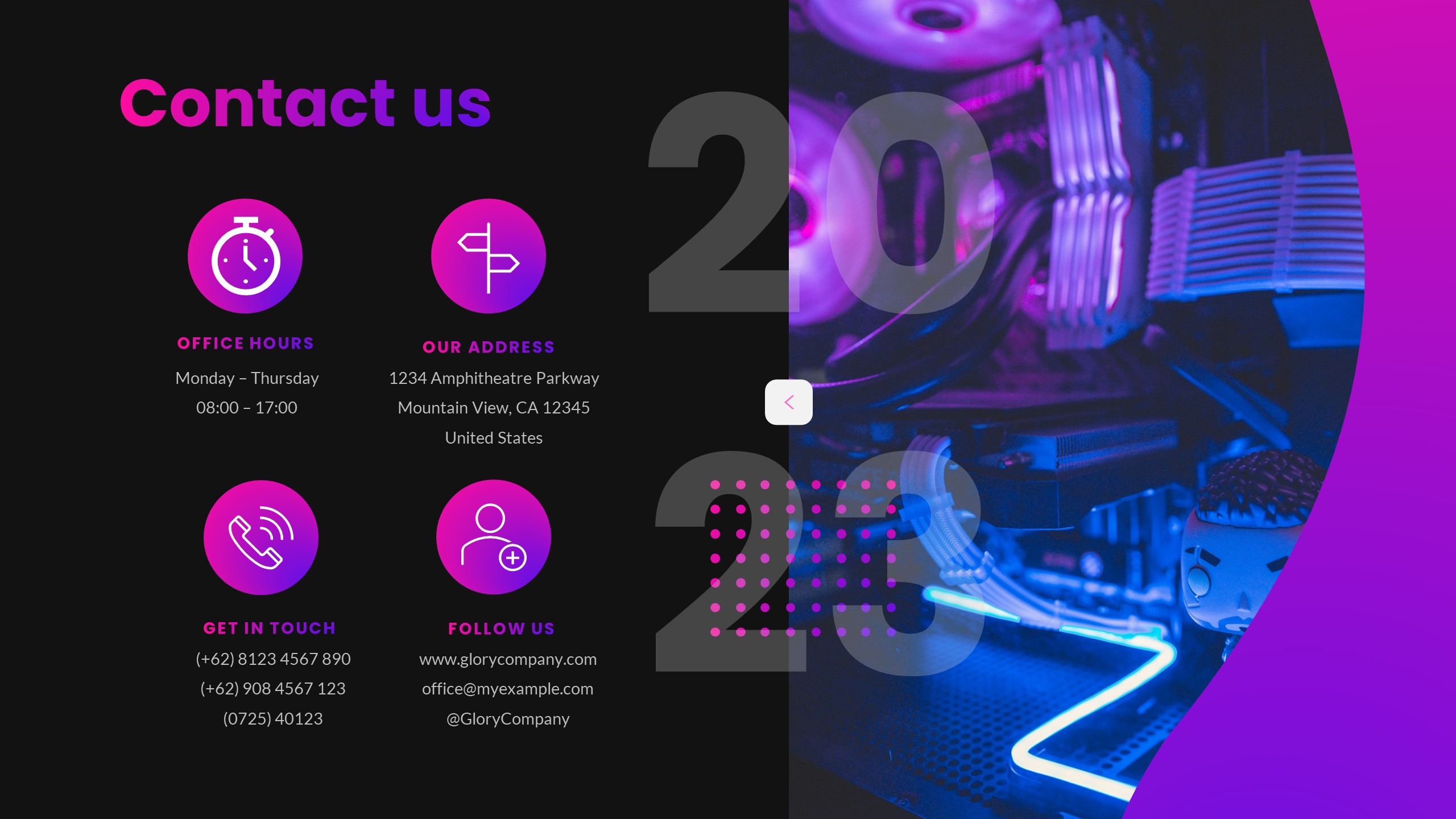 Tech Slides - PowerPoint Presentation Template, Presentation Templates