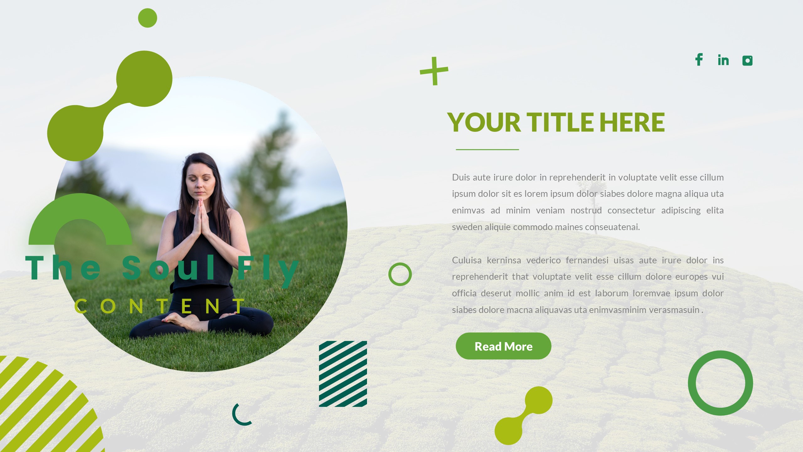 Green - PowerPoint Presentation Template, Presentation Templates ...