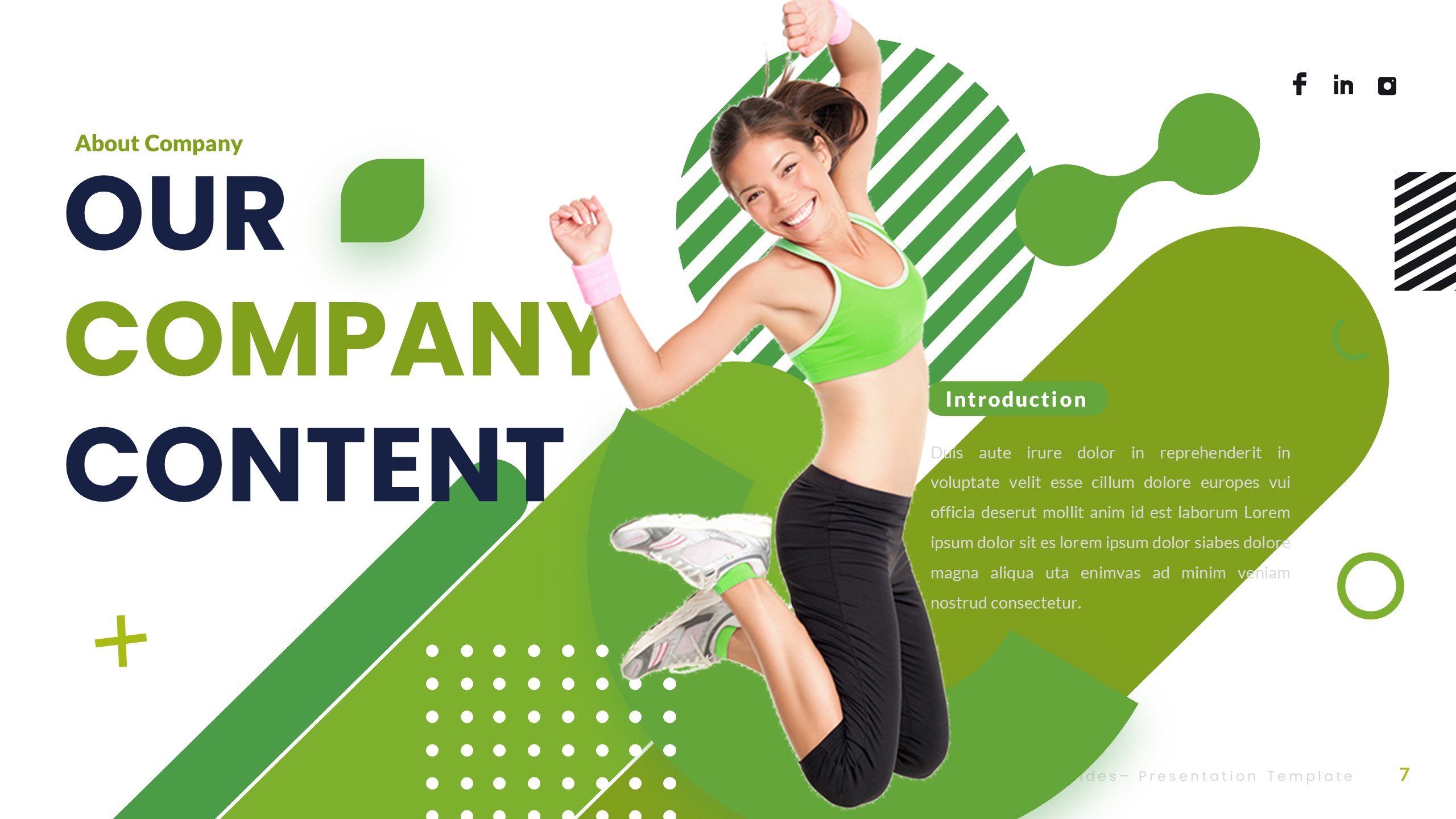 Green - PowerPoint Presentation Template, Presentation Templates ...