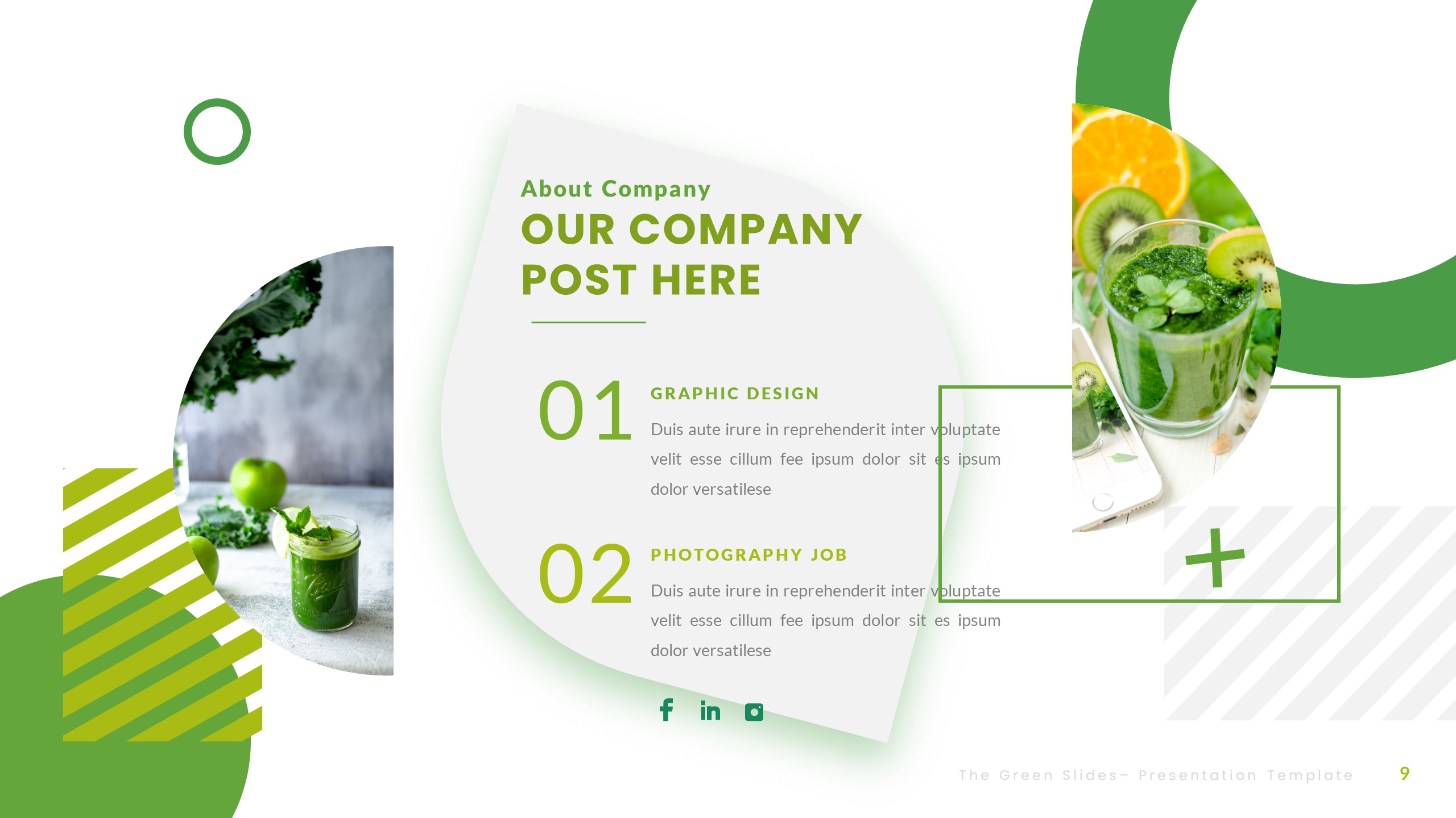 Green - PowerPoint Presentation Template, Presentation Templates ...