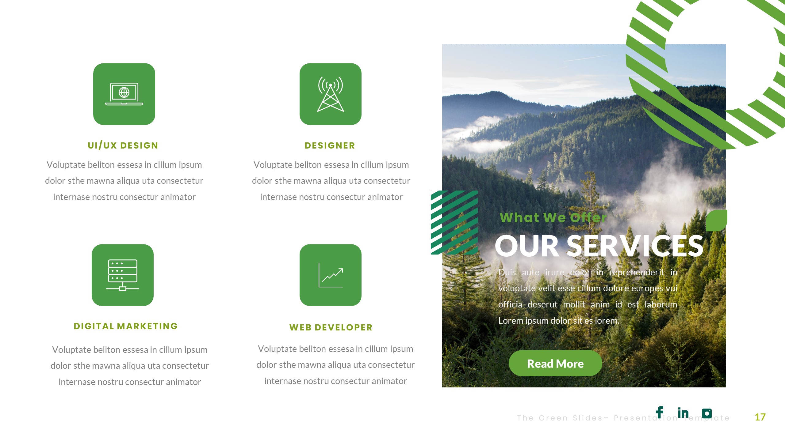 Green - PowerPoint Presentation Template, Presentation Templates ...