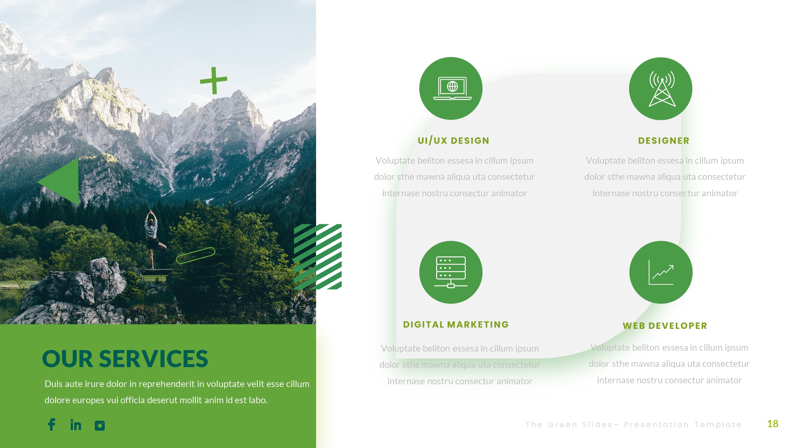 Green - PowerPoint Presentation Template, Presentation Templates ...