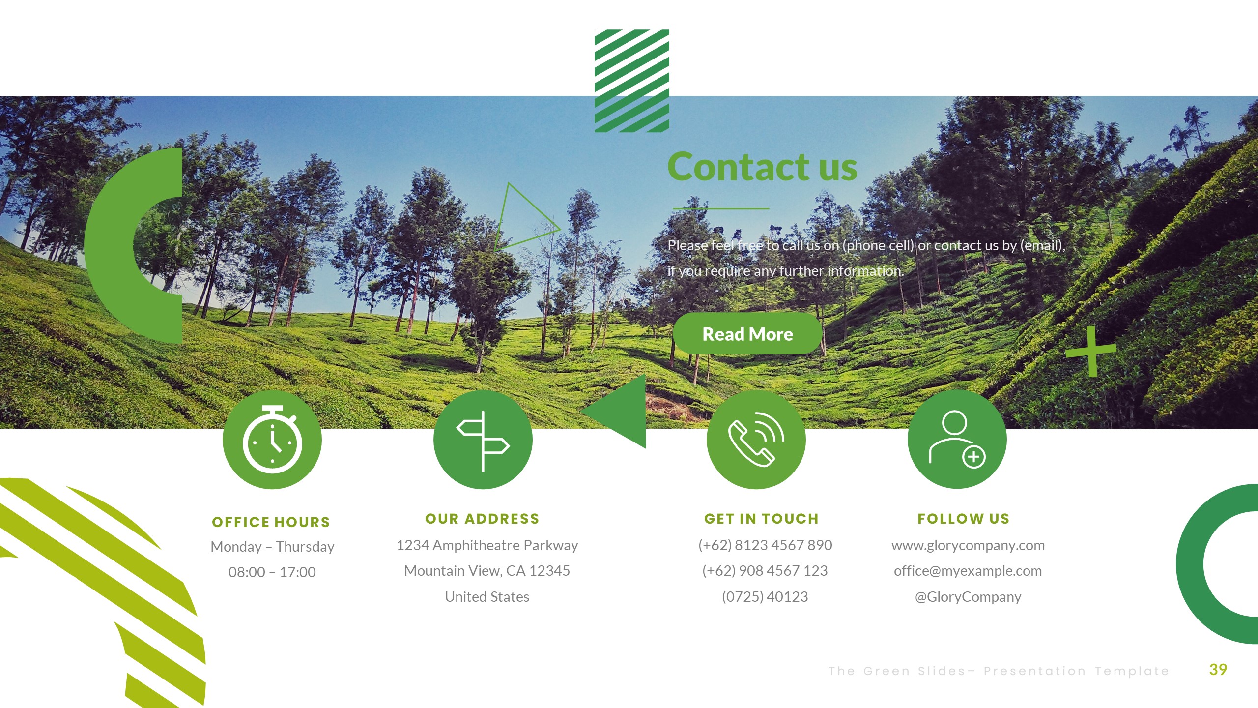 Green - PowerPoint Presentation Template, Presentation Templates ...
