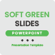 Soft Green - PowerPoint Presentation Template, Presentation Templates