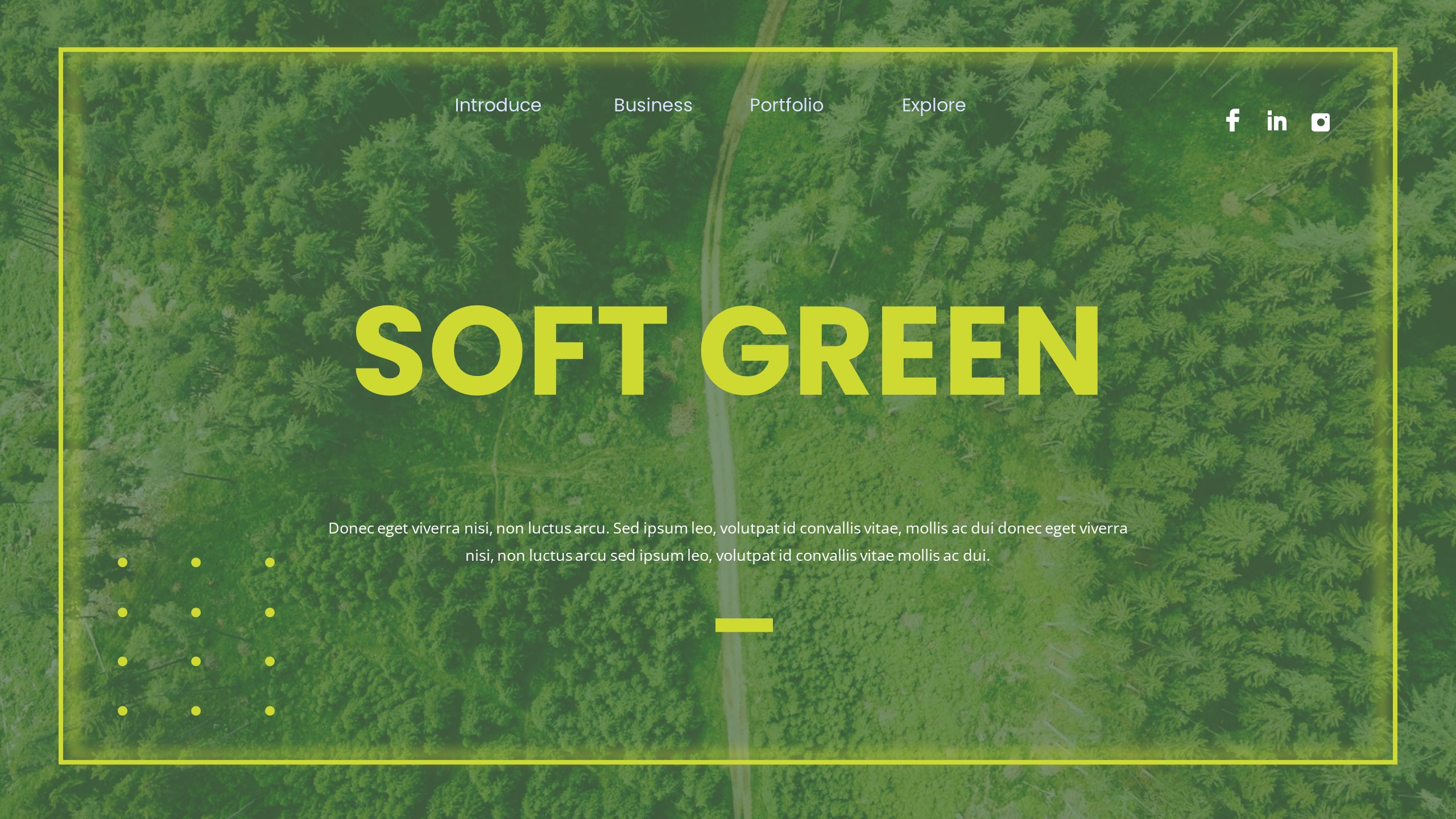 Soft Green - PowerPoint Presentation Template, Presentation Templates
