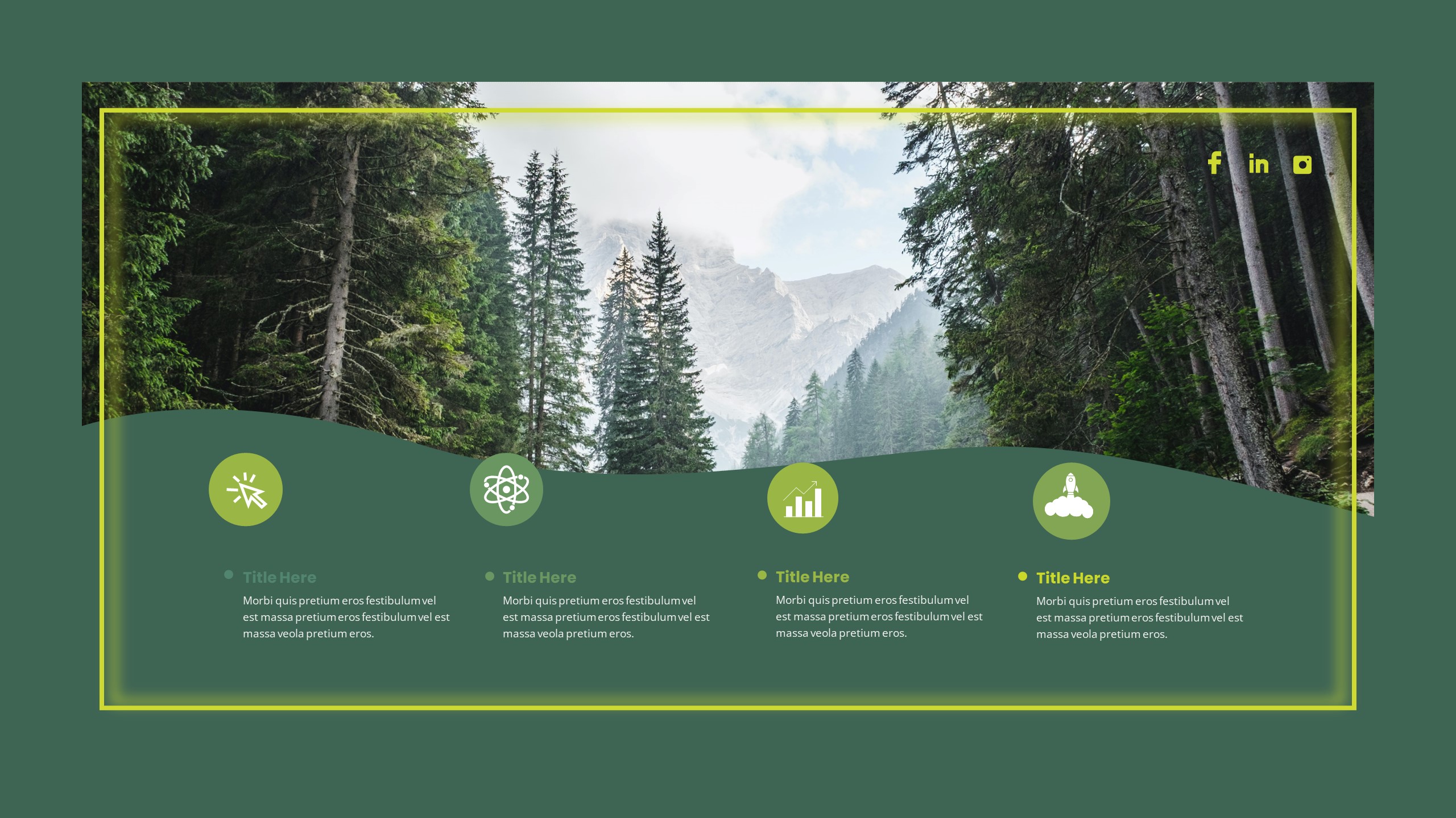 Soft Green - PowerPoint Presentation Template, Presentation Templates