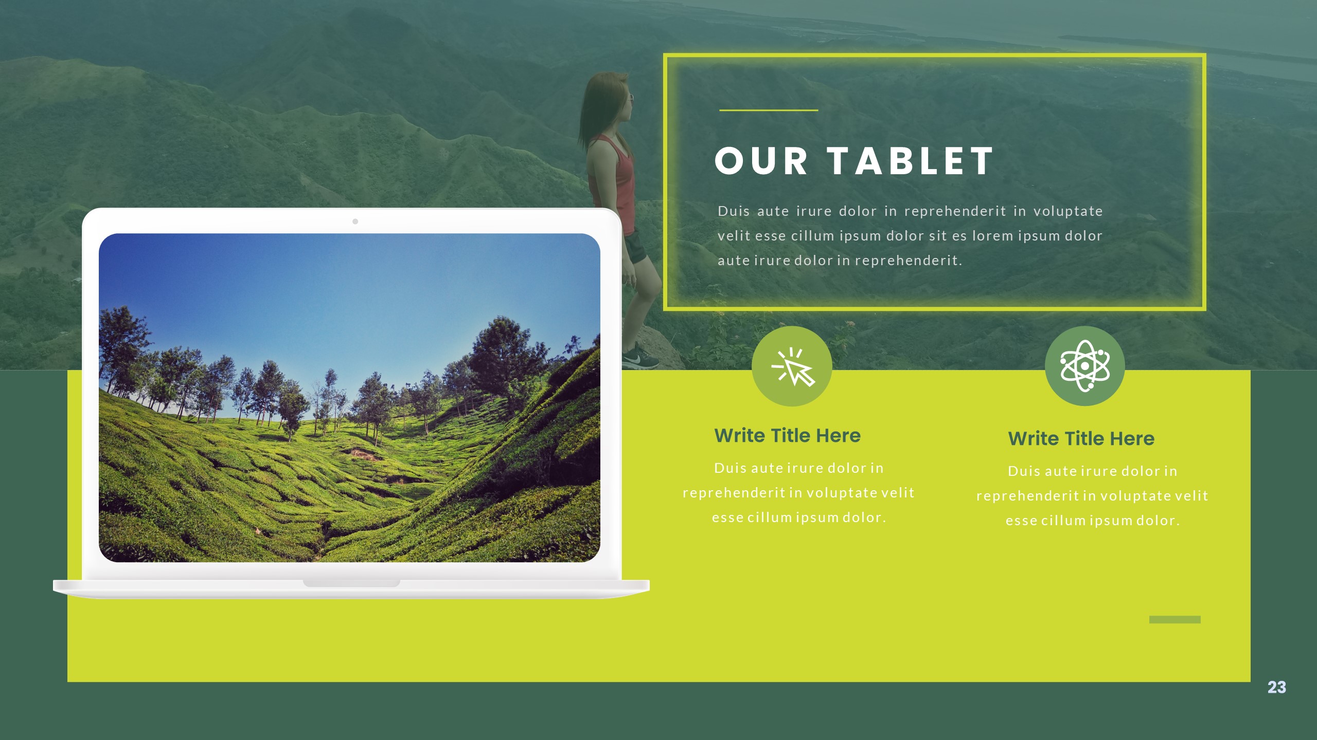 Soft Green - PowerPoint Presentation Template, Presentation Templates