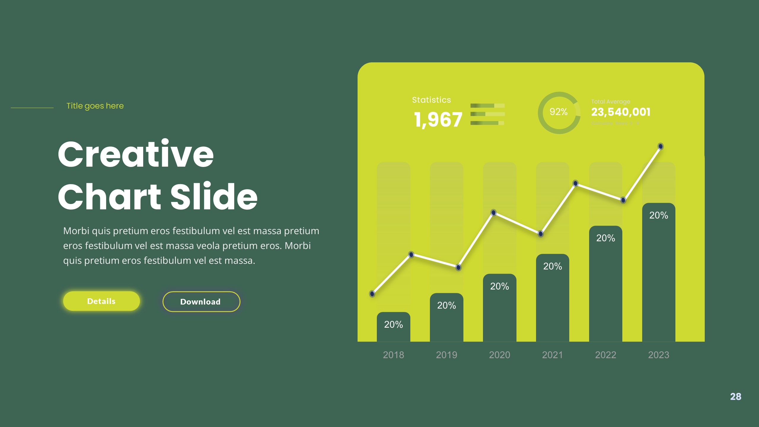 Soft Green - PowerPoint Presentation Template, Presentation Templates