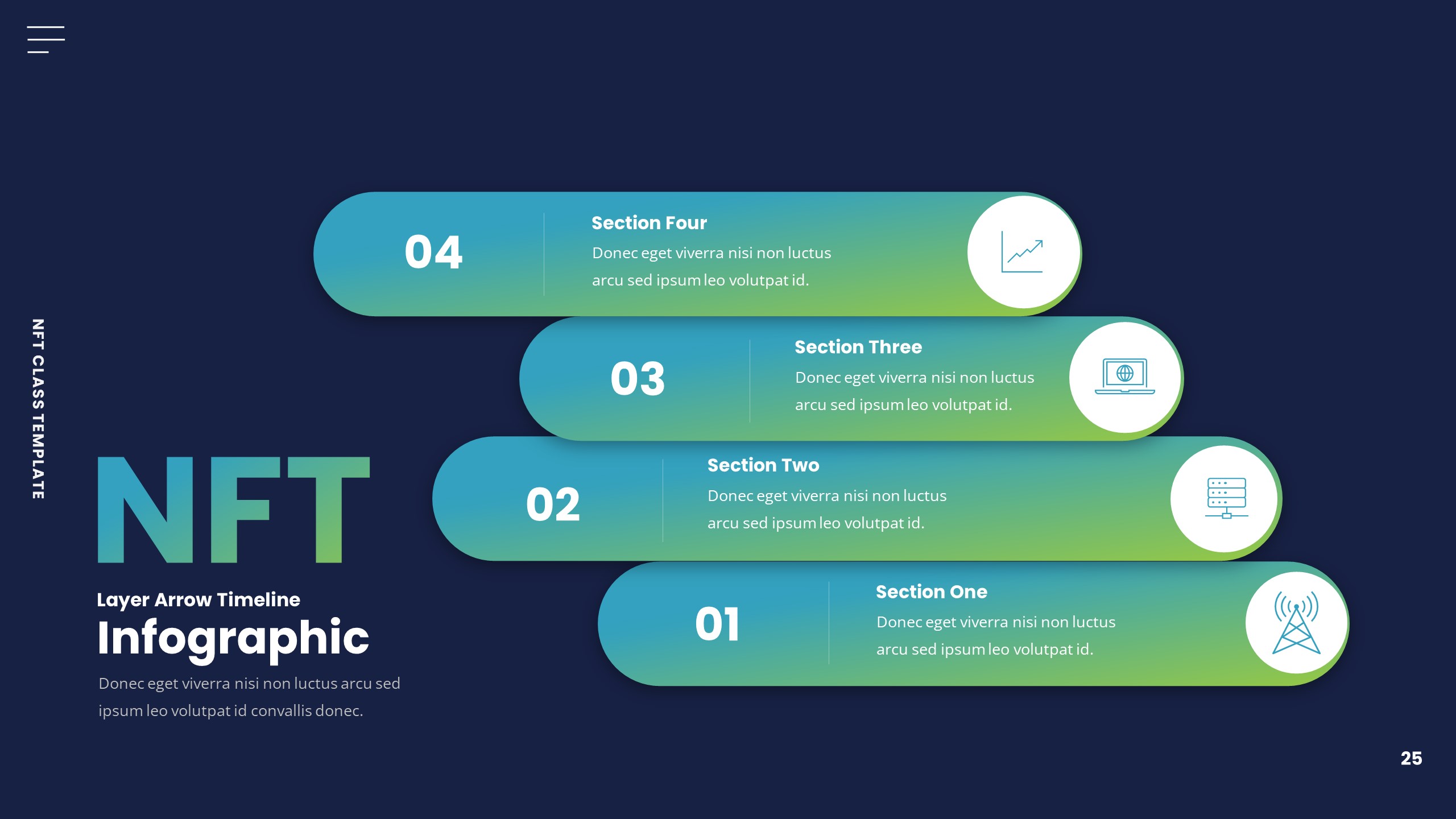 NFT Class - PowerPoint Presentation Template, Presentation Templates