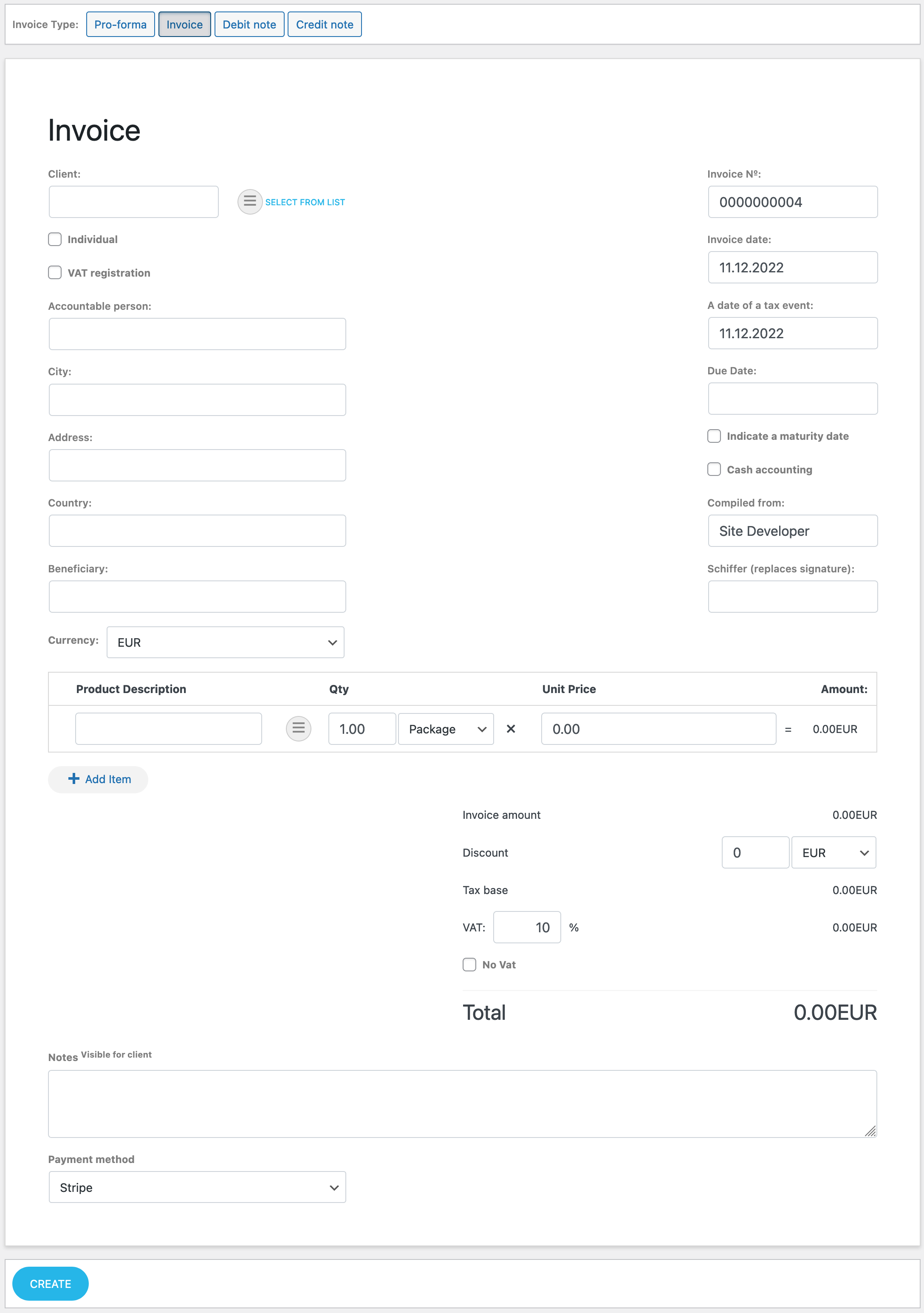 WP Invoices - PDF Electronic Invoicing System by kirilkirkov | CodeCanyon