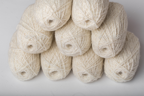 background white yarn Stock Photo by StudioPeace | PhotoDune