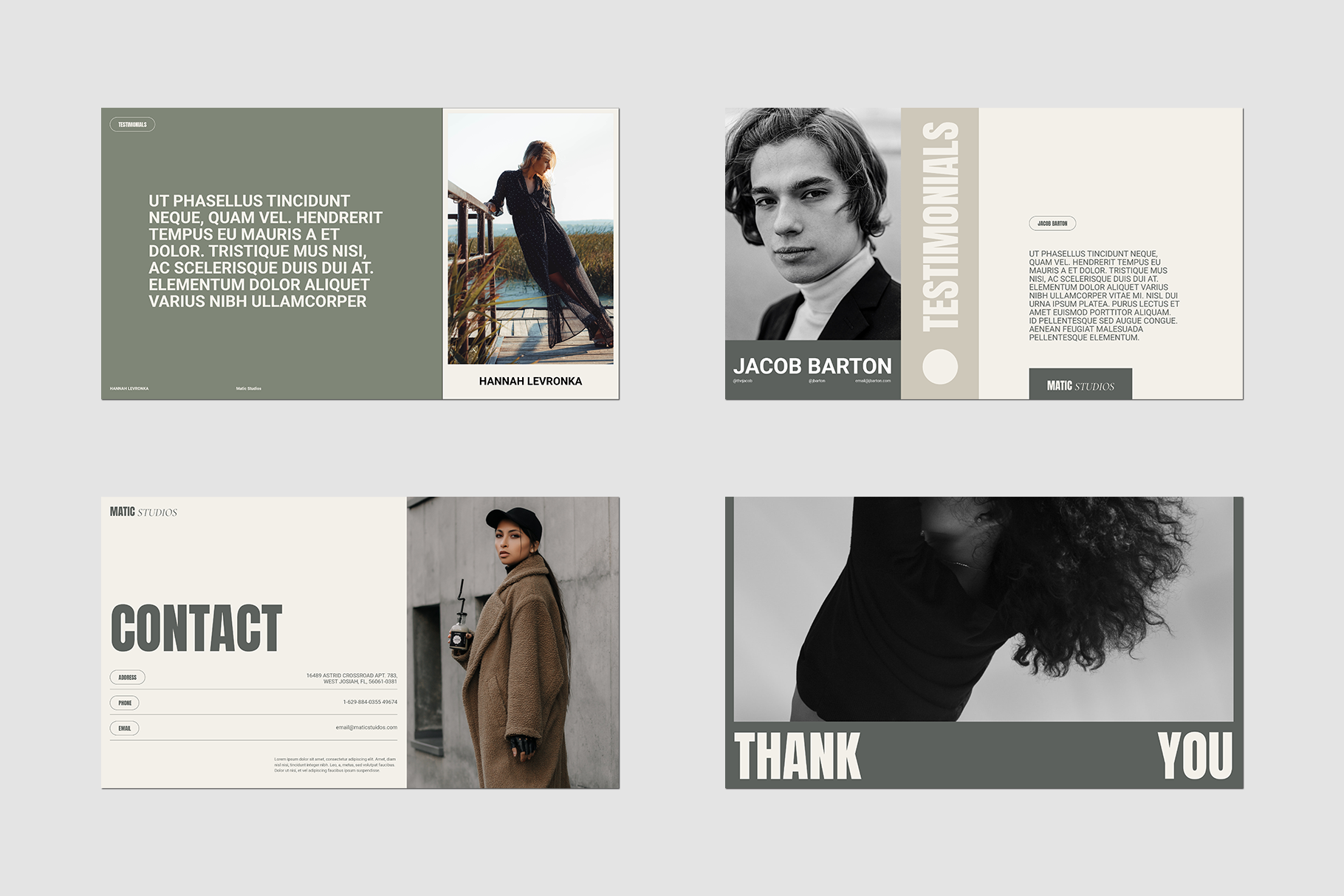 Matic Company Profile - PowerPoint, Presentation Templates | GraphicRiver