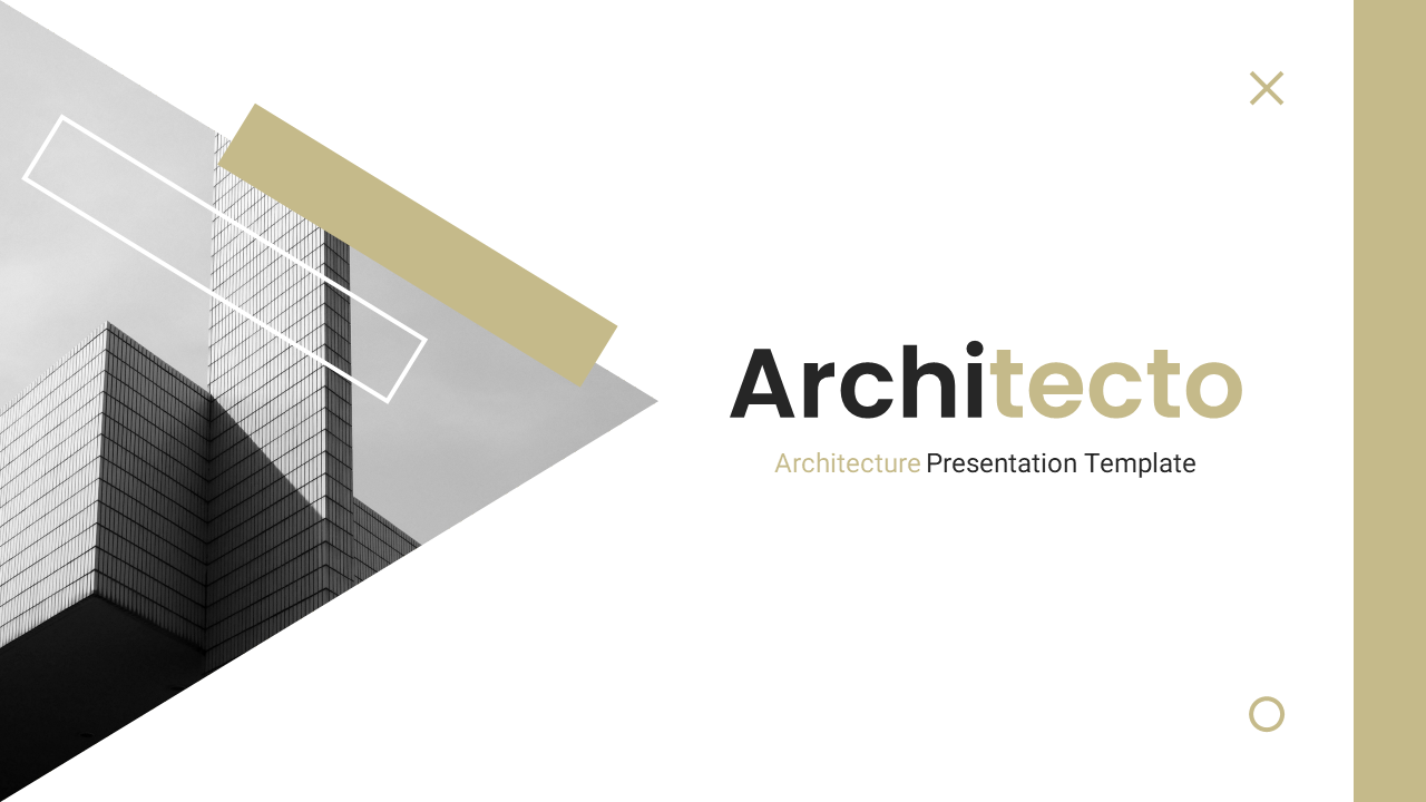 Architecto - Architecture PowerPoint Template, Presentation Templates