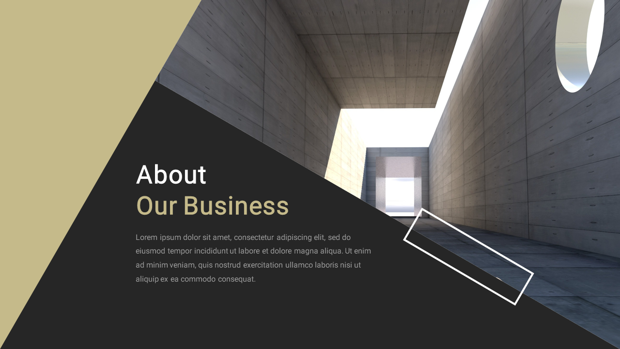Architecto - Architecture Google Slides Template, Presentation Templates