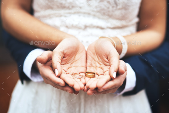 These are symbols of our love and commitment Stock Photo by ...