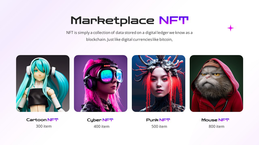 NFT Super Project Powerpoint Template, Presentation Templates ...