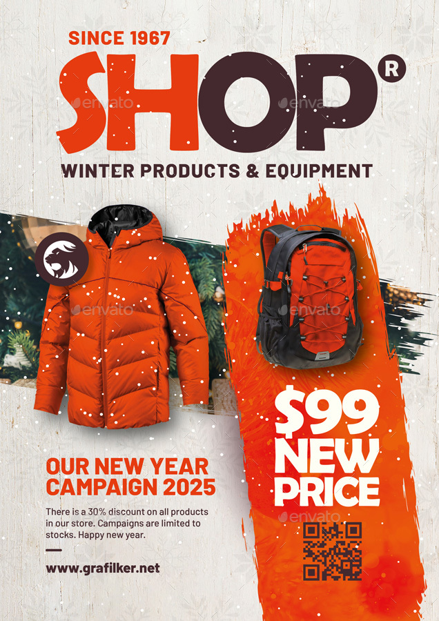 Shopping Flyer Templates, Print Templates | GraphicRiver