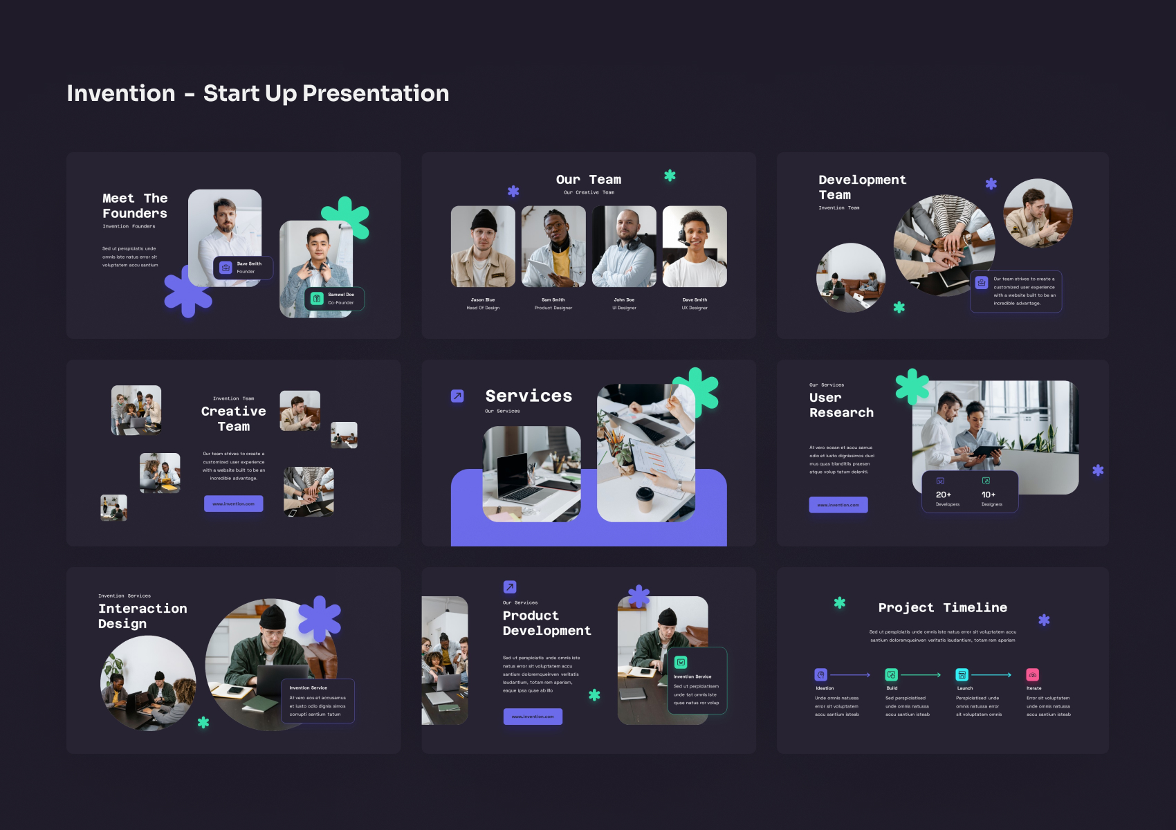 Invention - Startup PowerPoint Presentation, Presentation Templates