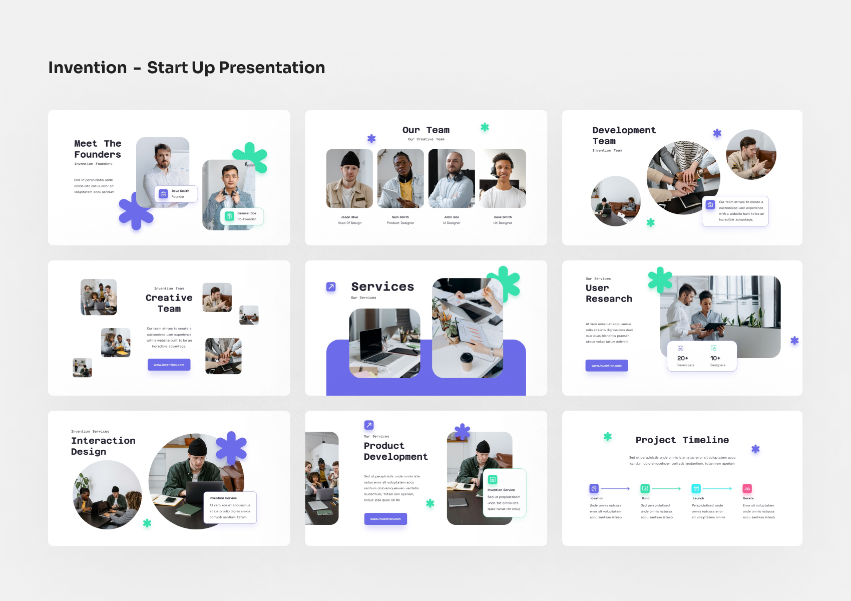 Invention - Startup PowerPoint Presentation, Presentation Templates