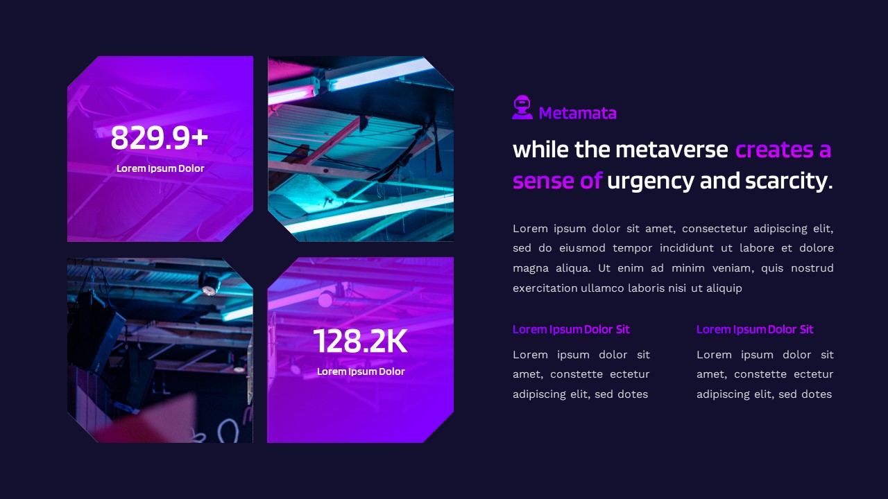 Metamata - Metaverse & IT Technology Google Slides Template ...