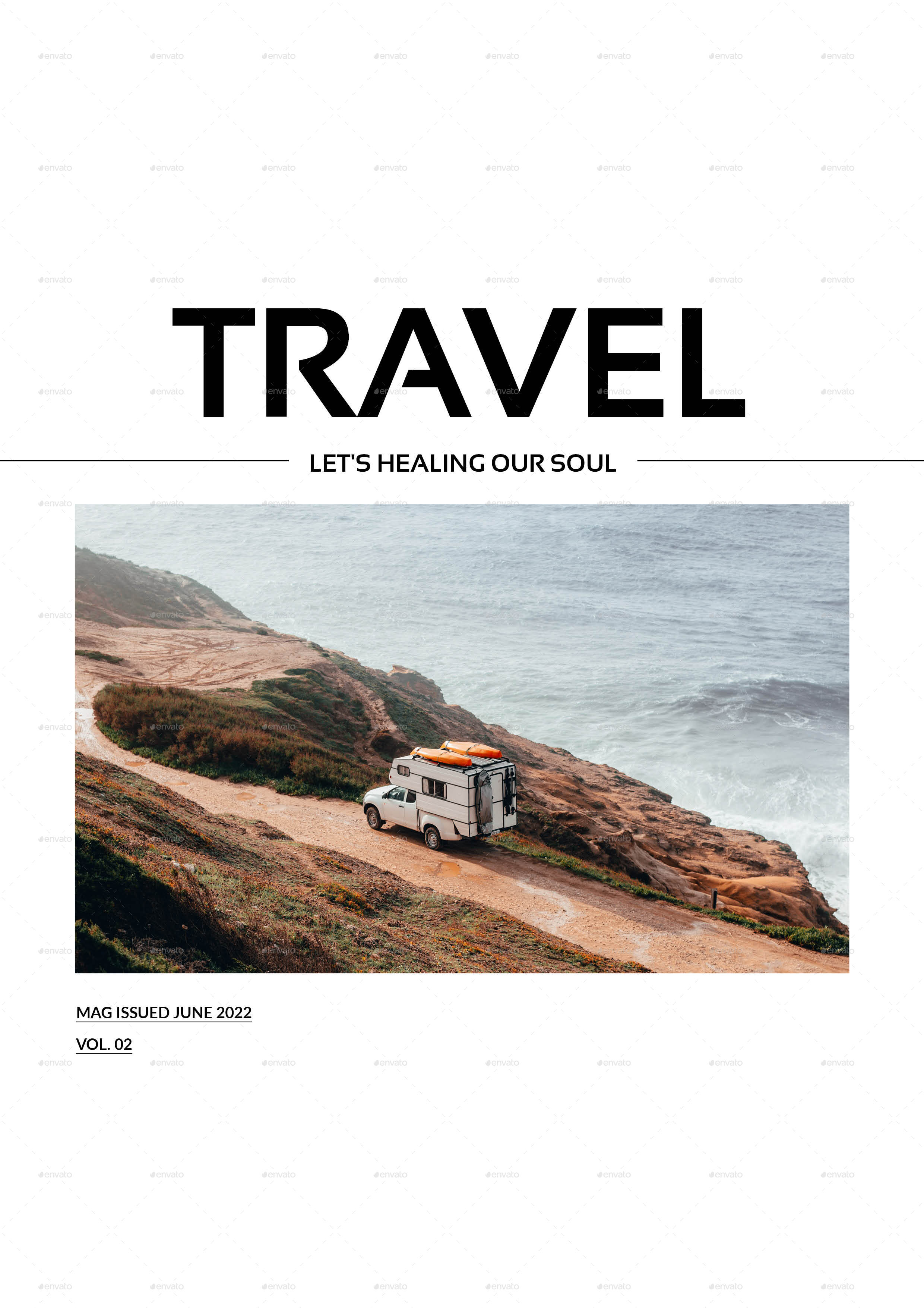 Travel Magazine, Print Templates | GraphicRiver