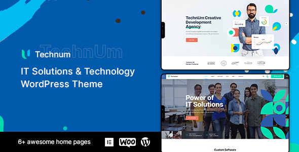 Technum | IT Solutions & Technology WordPress Theme by Artureanec ...