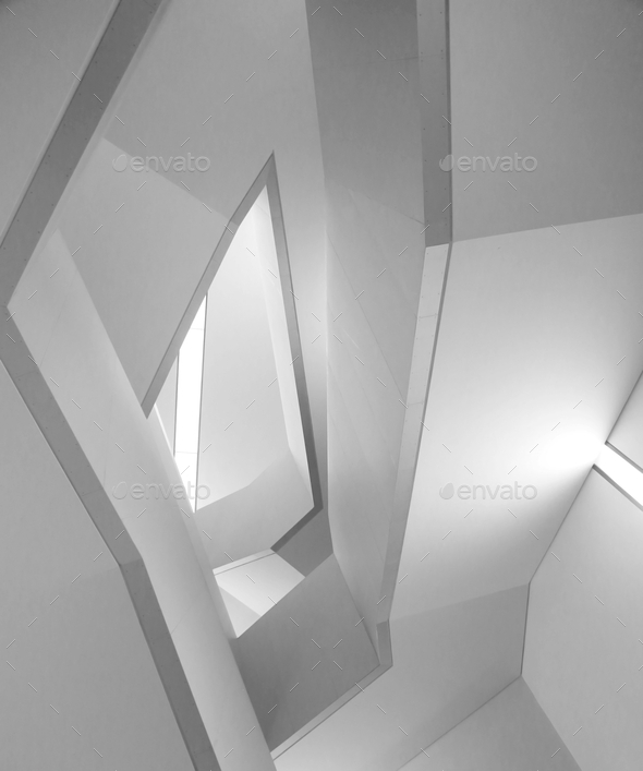 Amazing modern futuristic architecture design for a cool background or ...