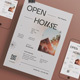 Open House Flyer Set, Print Templates | GraphicRiver