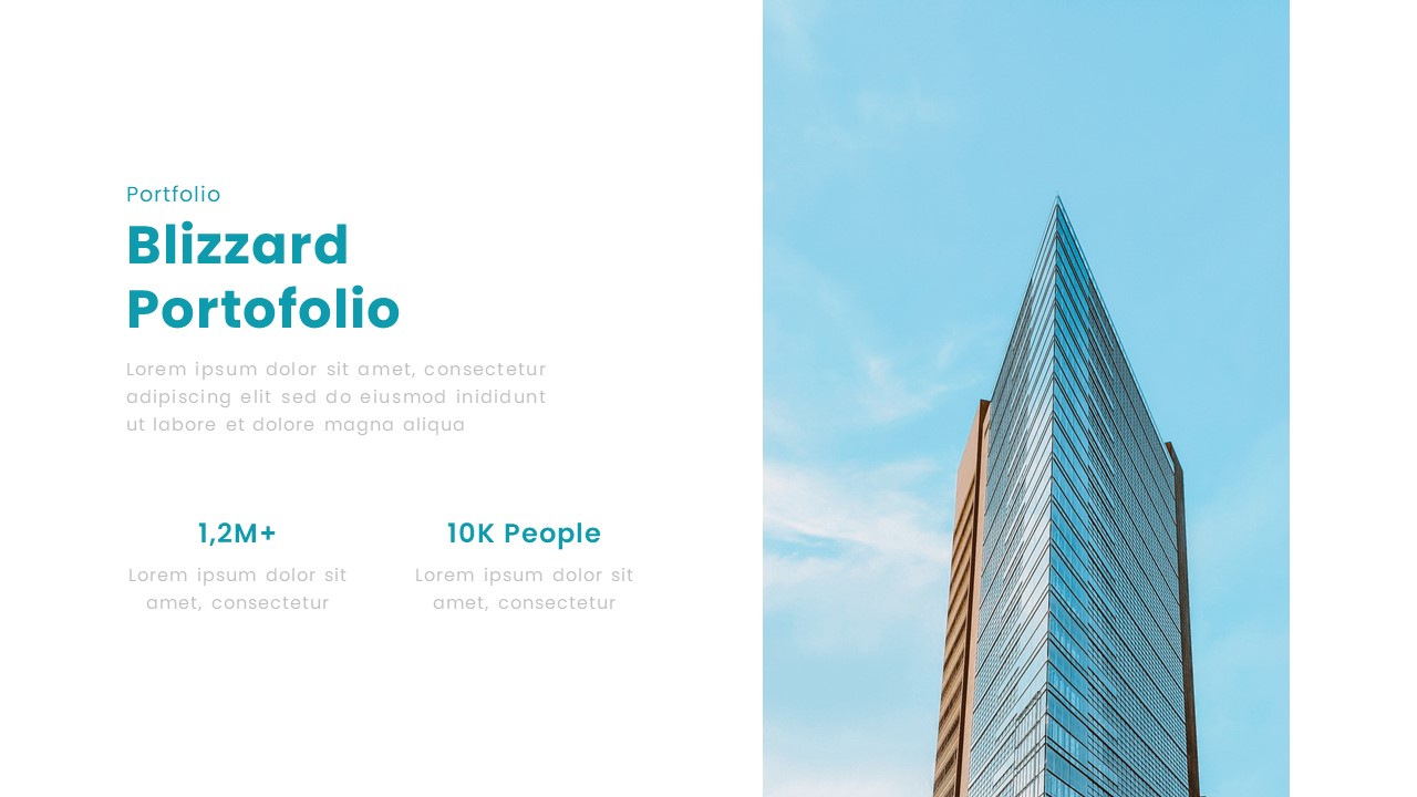 Blizzard - Company Profile Keynote Template, Presentation Templates