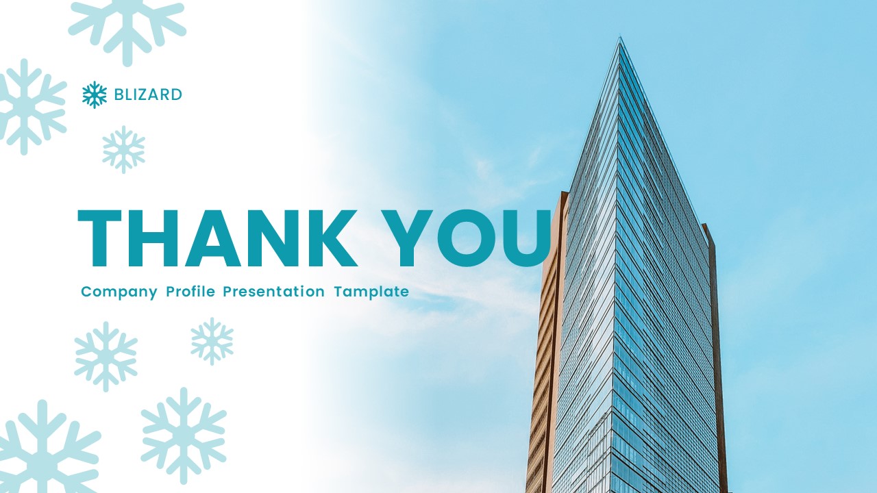 Blizzard - Company Profile Keynote Template, Presentation Templates