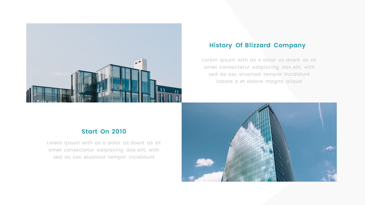 Blizzard - Company Profile Powerpoint Template, Presentation Templates