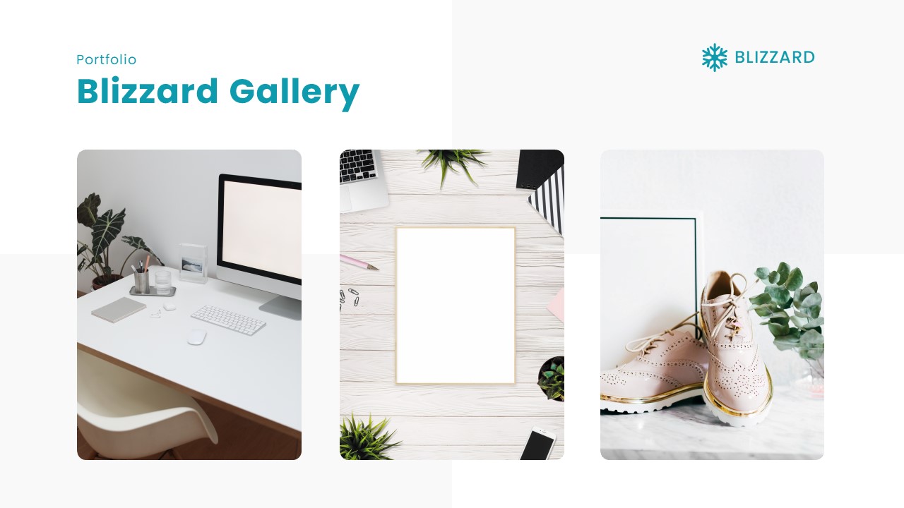 Blizzard - Company Profile Powerpoint Template, Presentation Templates