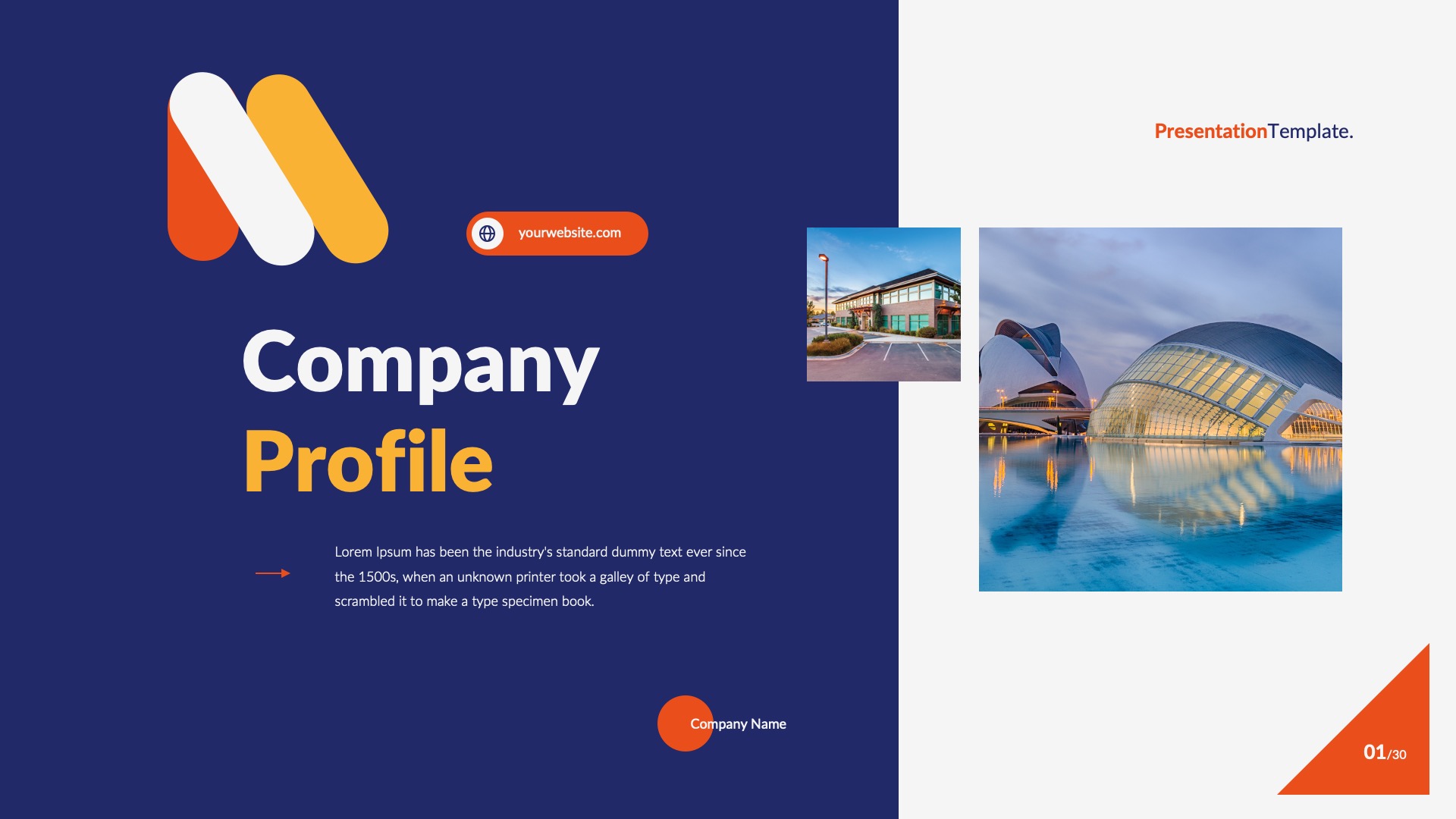 Company Profile PowerPoint Template, Presentation Templates | GraphicRiver