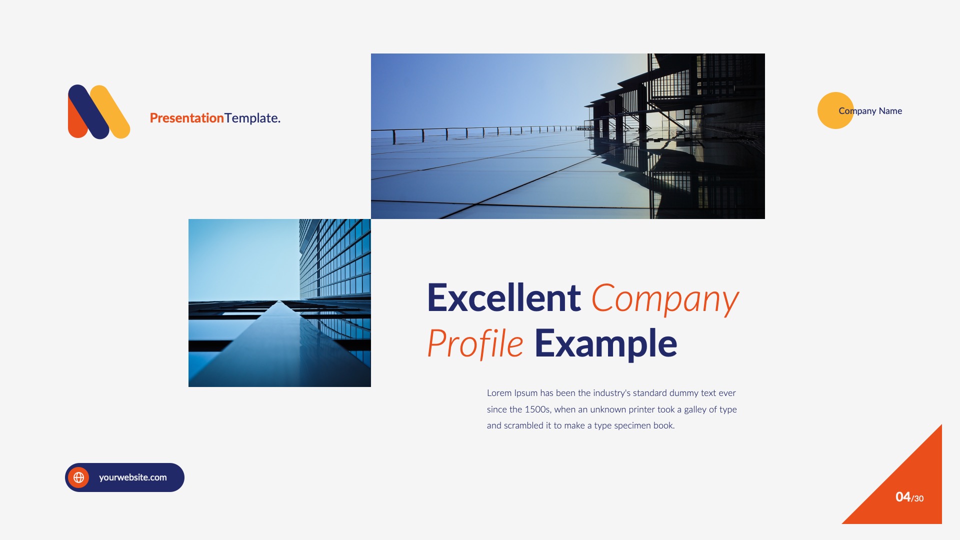Company Profile PowerPoint Template, Presentation Templates | GraphicRiver