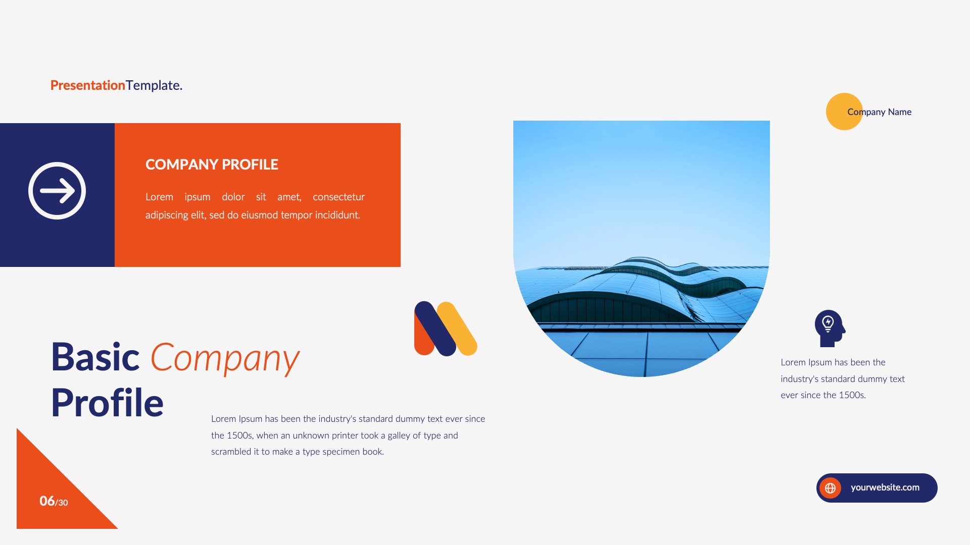 Company Profile PowerPoint Template, Presentation Templates | GraphicRiver