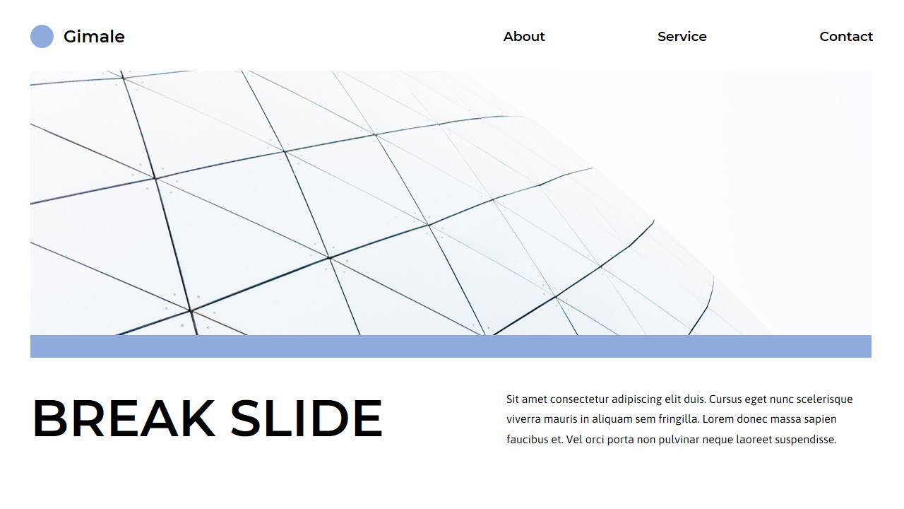 Gimale - Creative Business Presentation Template, Presentation Templates