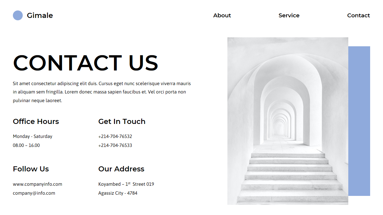 Gimale - Creative Business Presentation Template, Presentation Templates