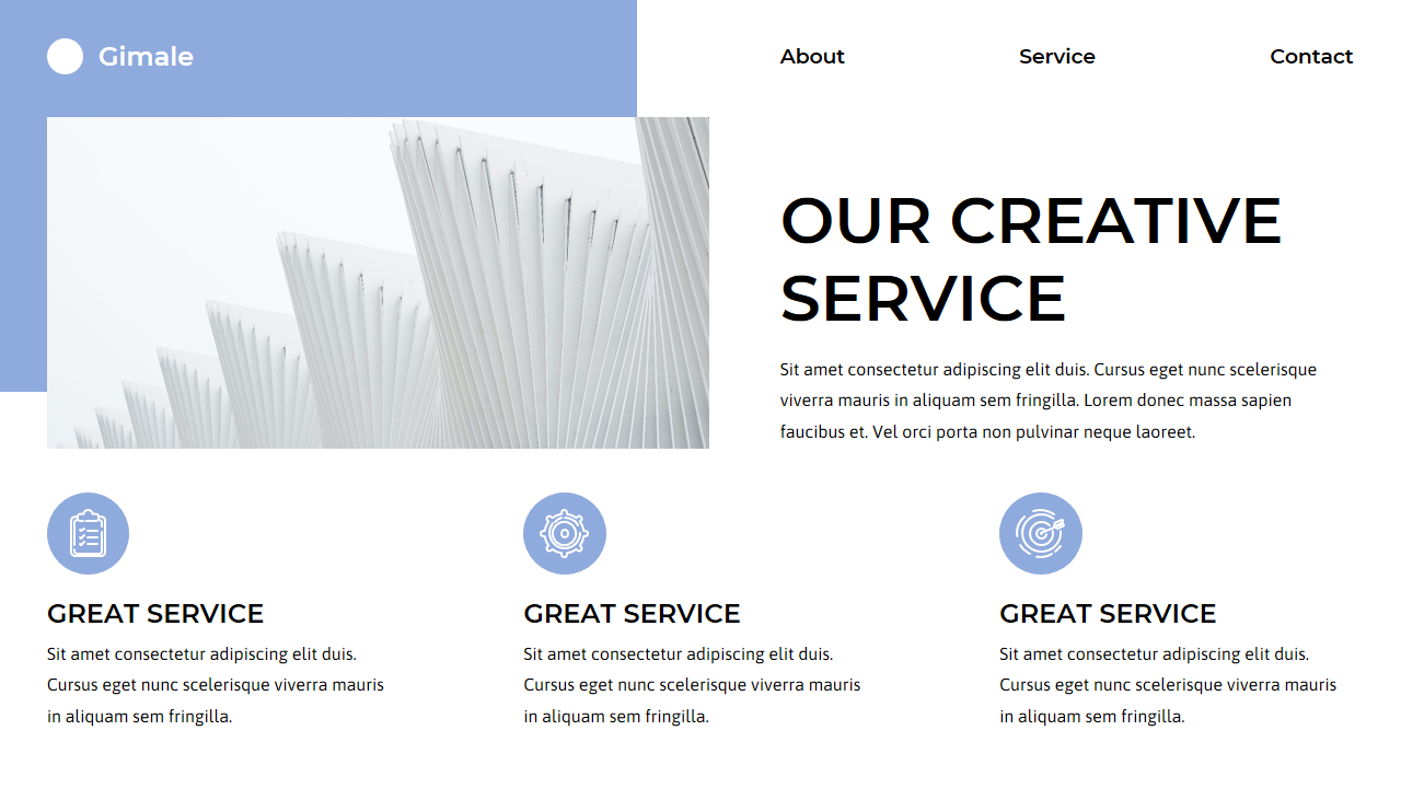 Gimale - Creative Business Presentation Template, Presentation Templates