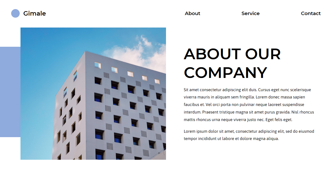 Gimale - Creative Business Presentation Template, Presentation Templates