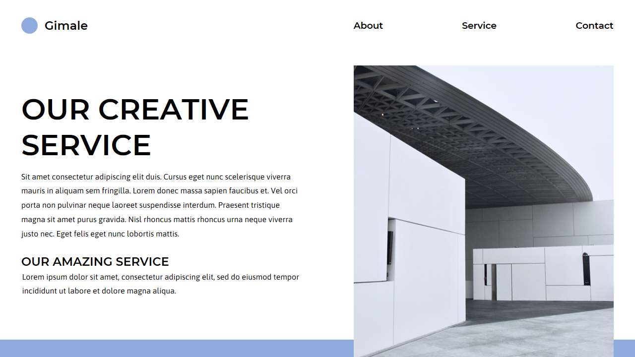 Gimale - Creative Business Presentation Template, Presentation Templates